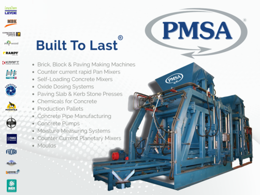 Block Machine, Concrete Paving Machine - Pan Mixers South Africa (Pty ...